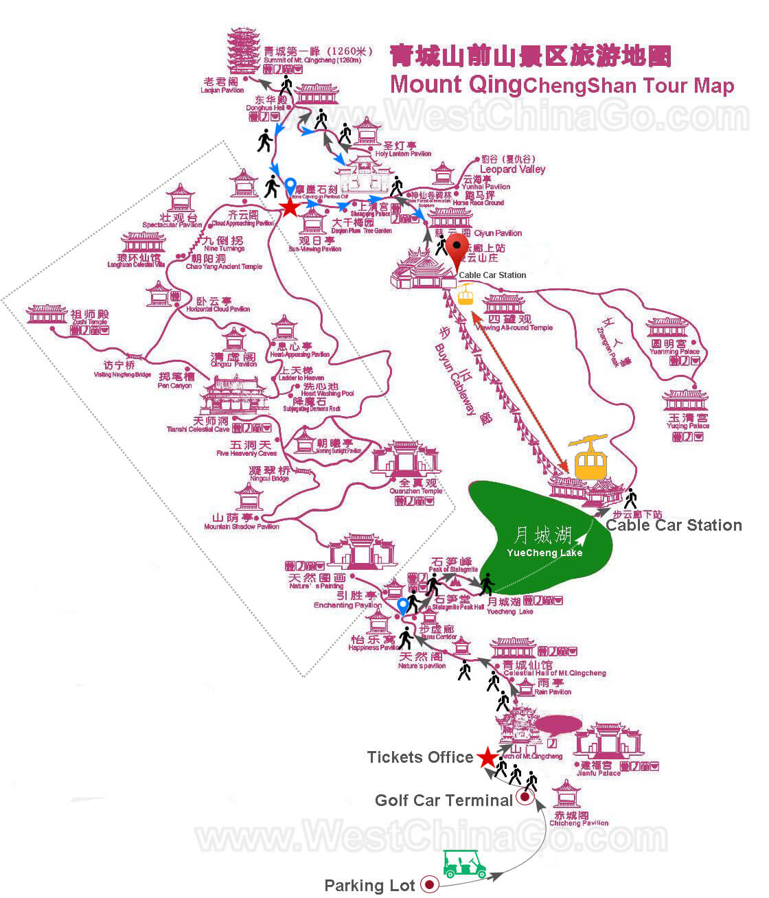 2019 ChengDu Mount QingCheng Tour, travel guide