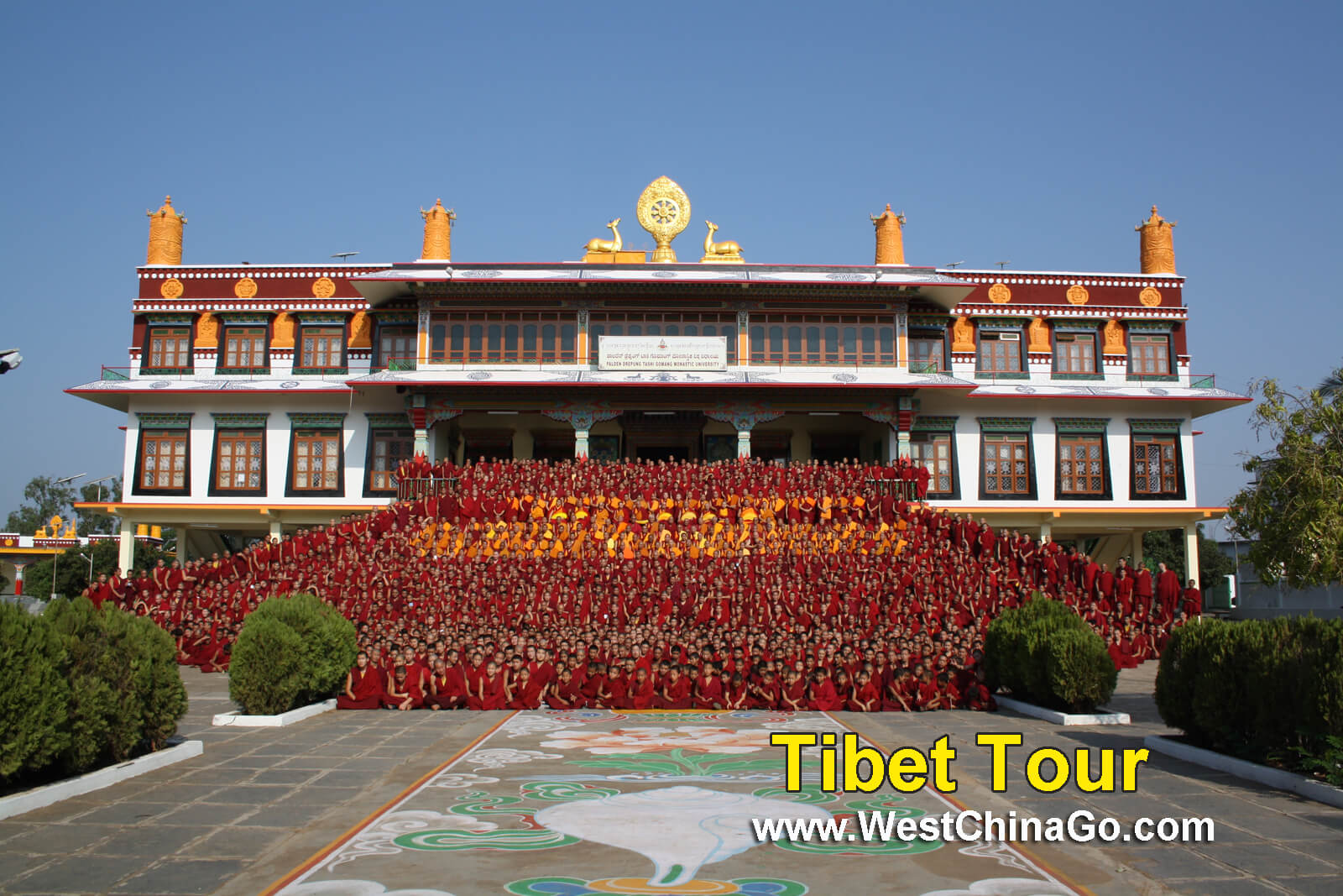 Tibet Lhasa Drepung Monastery - China Tours @WestChinaGo